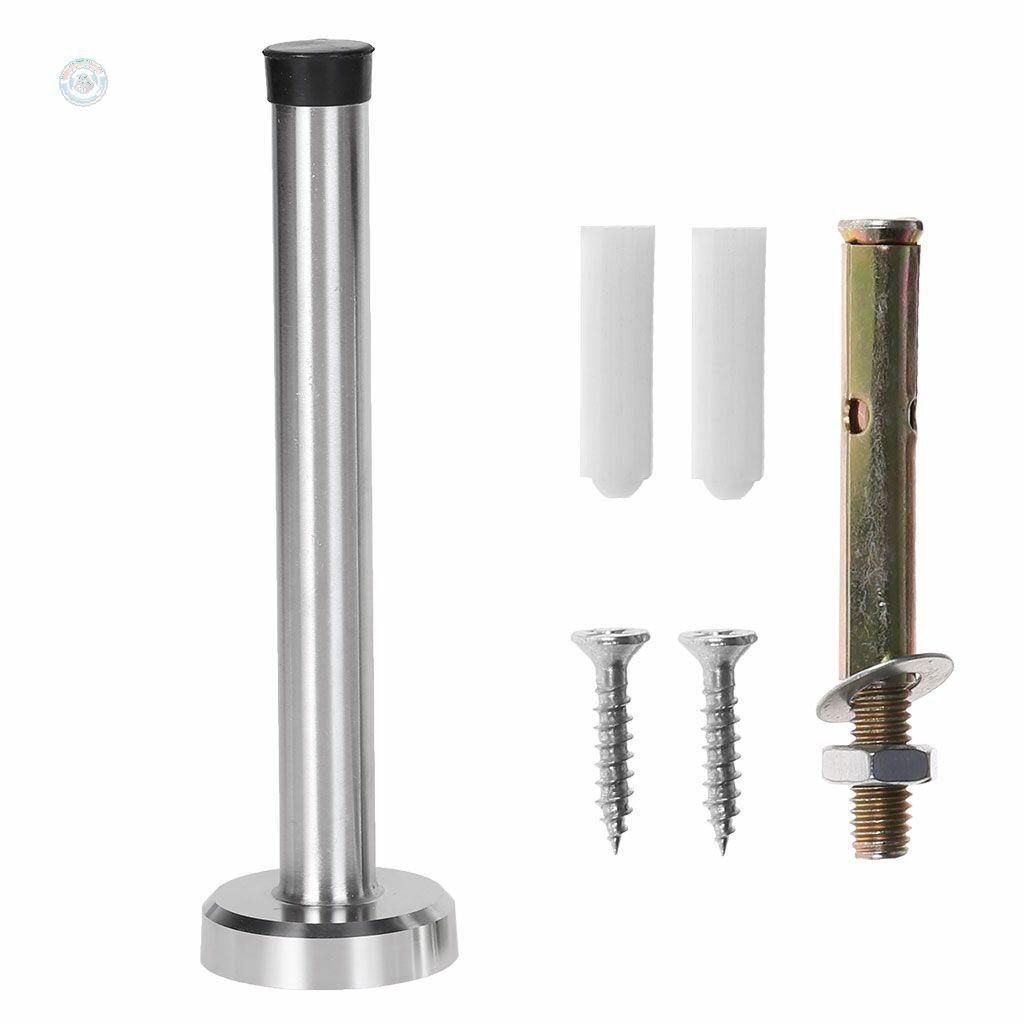 Комплект крепежа для дверного ограничителя, нержавеющая сталь с резиновым амортизатором, антикоррозийный набор с болтами и втулками
