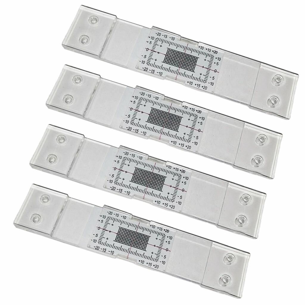 Набор инструментов-1 комплект из 4 предметов, акриловый прибор для измерения зазора в стене-4 штуки
