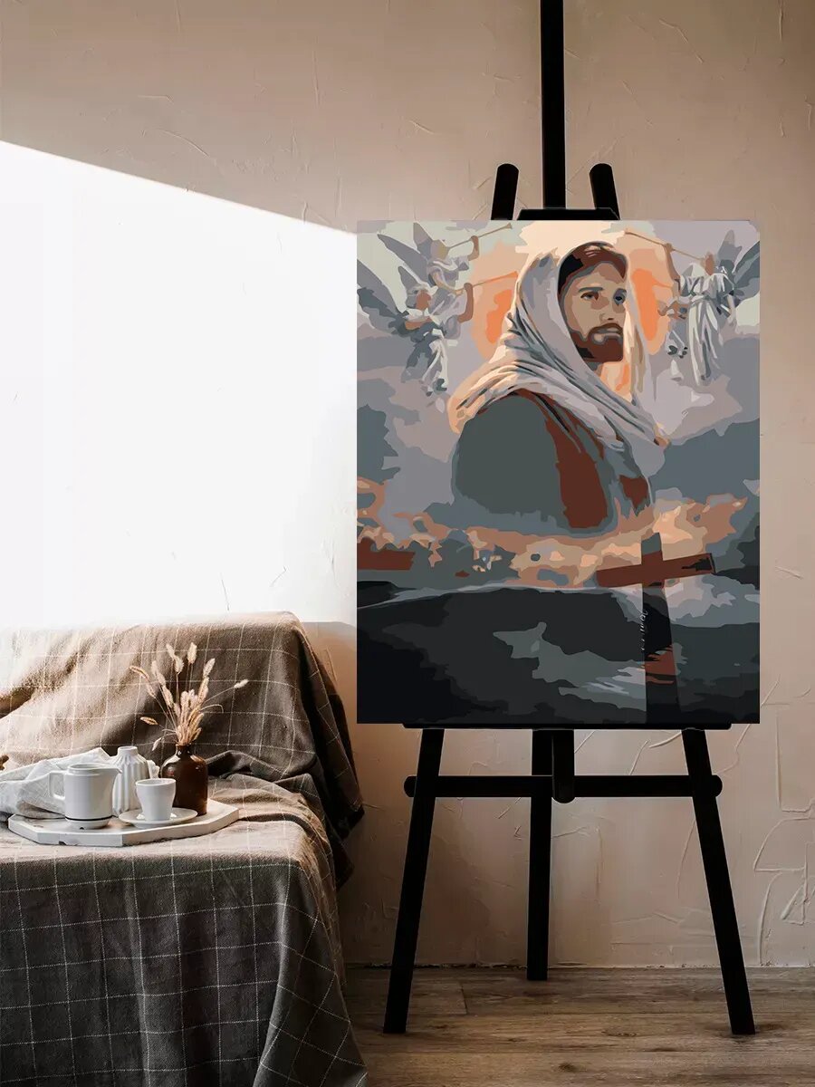 Картина по номерам Иисус Христа