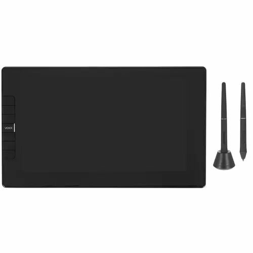 Графический монитор VEIKK VK1200 (VK1200) черный - проводной, ввод - перьевой, рабочая область - 256,3 мм x 144,2 мм, 5080 lpi, перо - пассивное, чувствительность - 8192 уровня, USB Type-C
