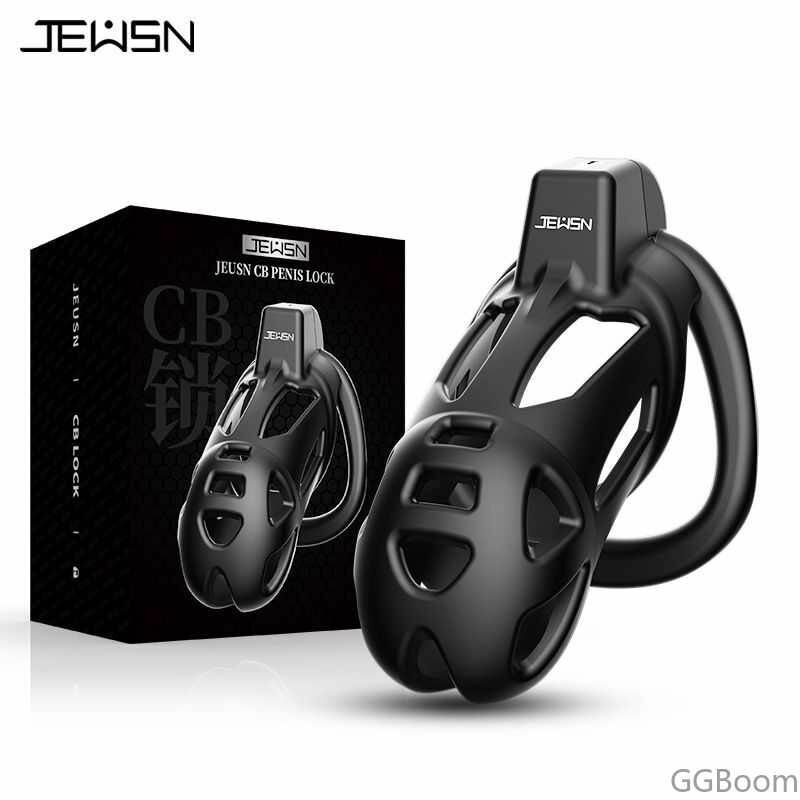Пояс верности JEUSN, клетка целомудрия Bdsm, секс-товары для Бдсм 18+, черный, L GGBoom