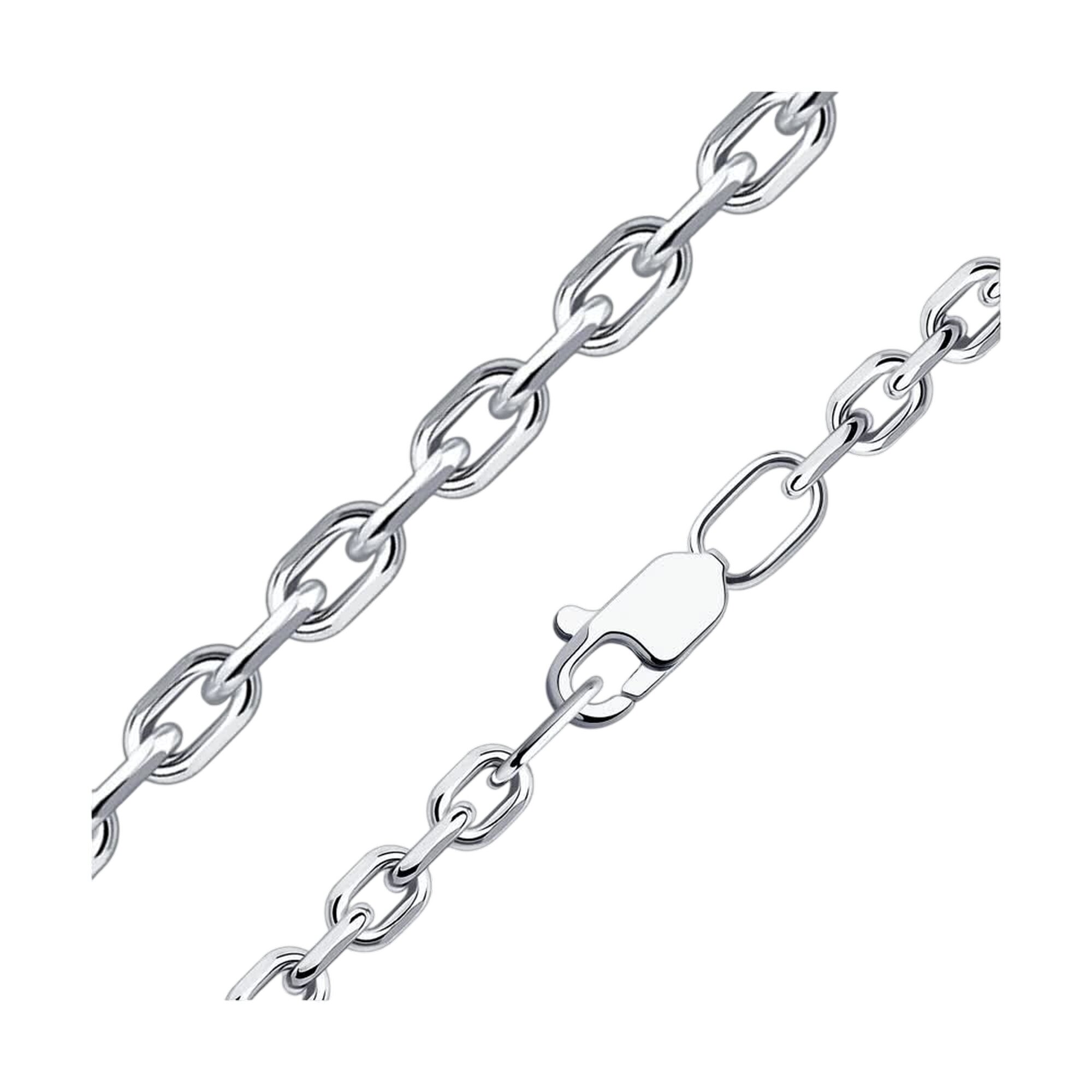 Цепь серебро, 925 проба, родирование