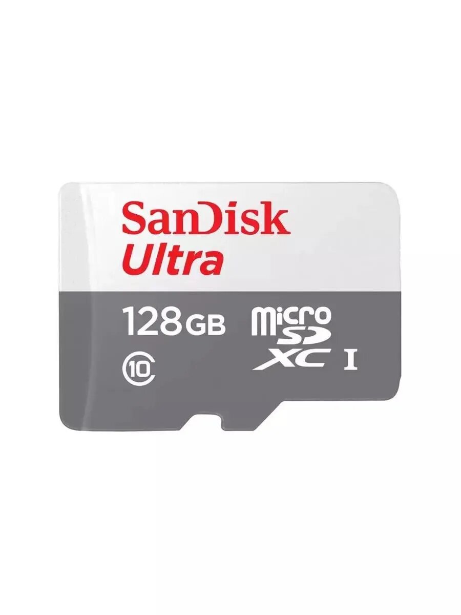 Карта памяти Ultra microSDXC 128 ГБ Class 10 UHS-I 100 МБ/с