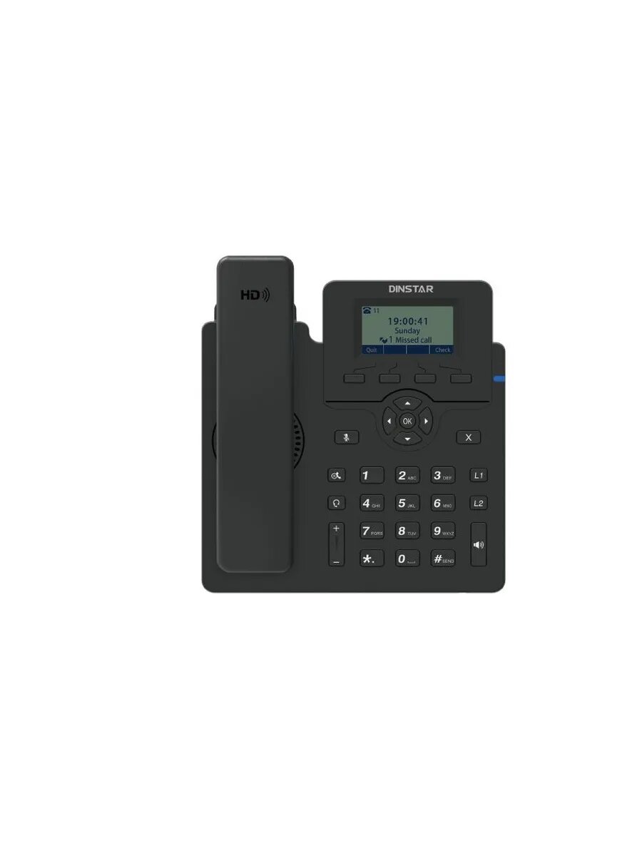 Телефон IP C60SP черный