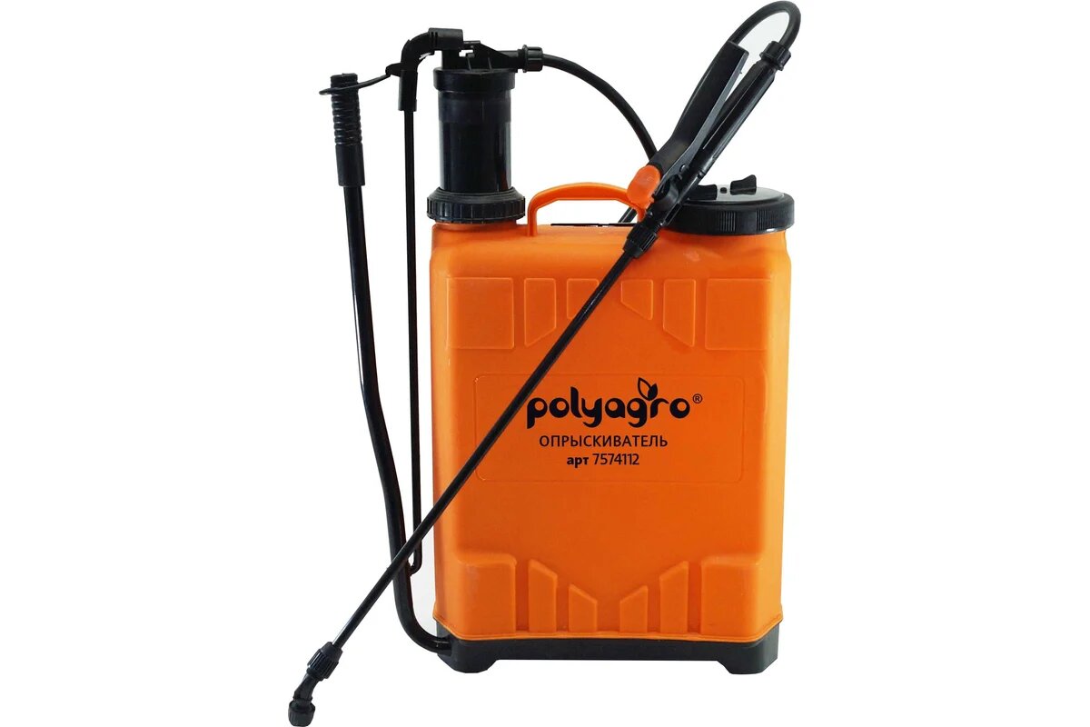 Опрыскиватель ранцевый садовый. 12,0л Polyagro