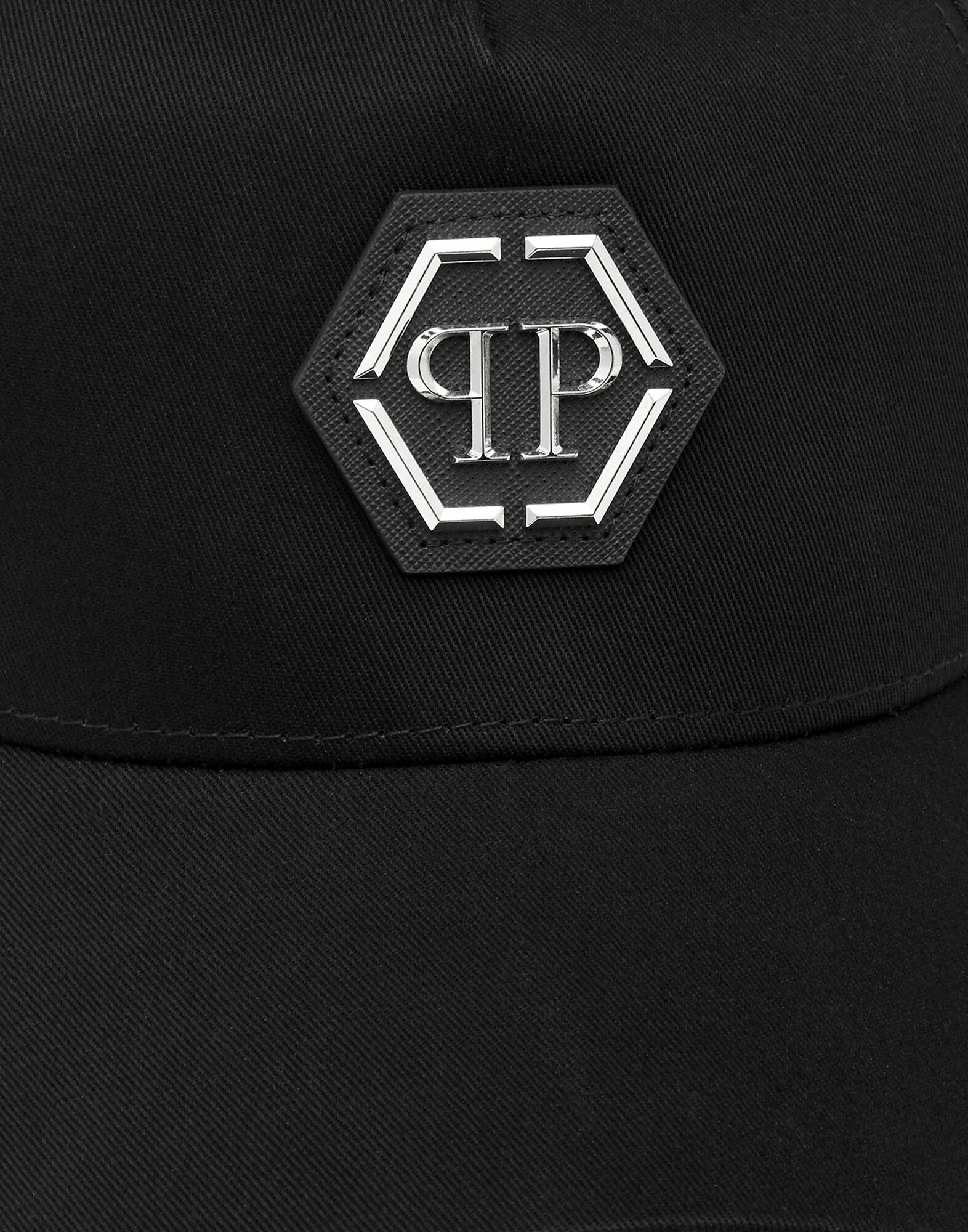 Кепка для велоспорта PHILIPP PLEIN Осень-зима 2023 для мужчин, размер OneSize, черный — фото 1