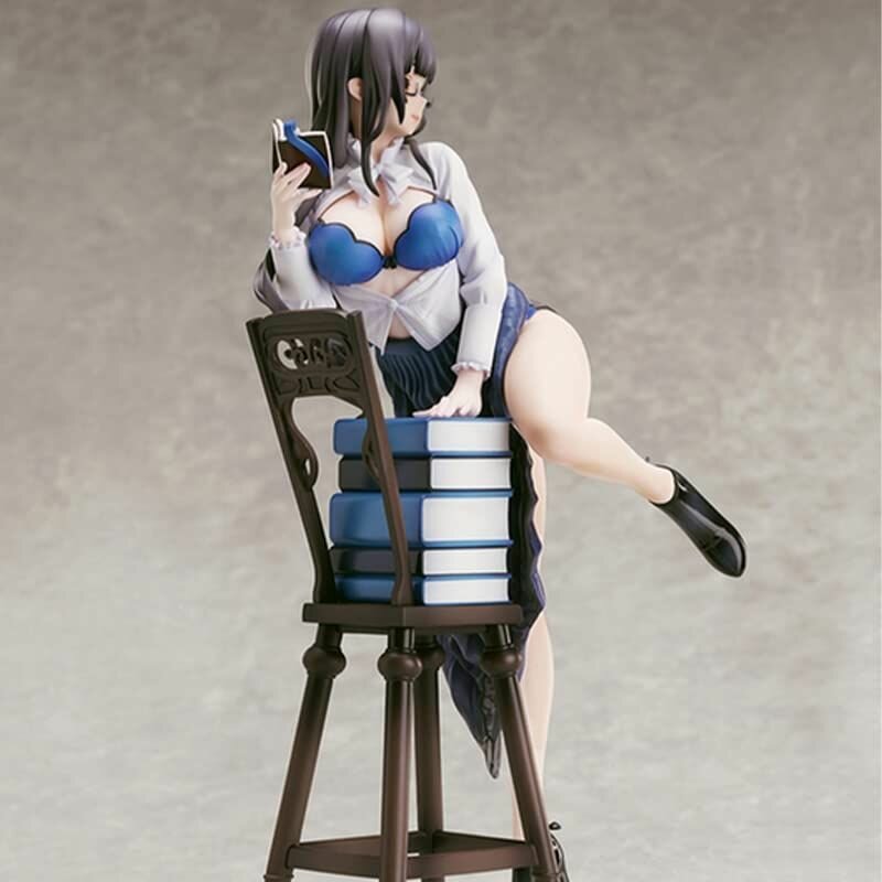 Местный мультфильм, сексуальная литературная девушка, ПВХ фигурка, коллекция игрушек для взрослых, большая кукла