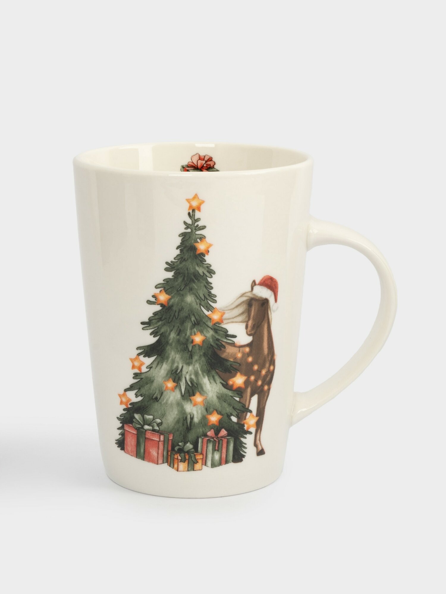 Кружка Anna Lafarg Лошадь у елки