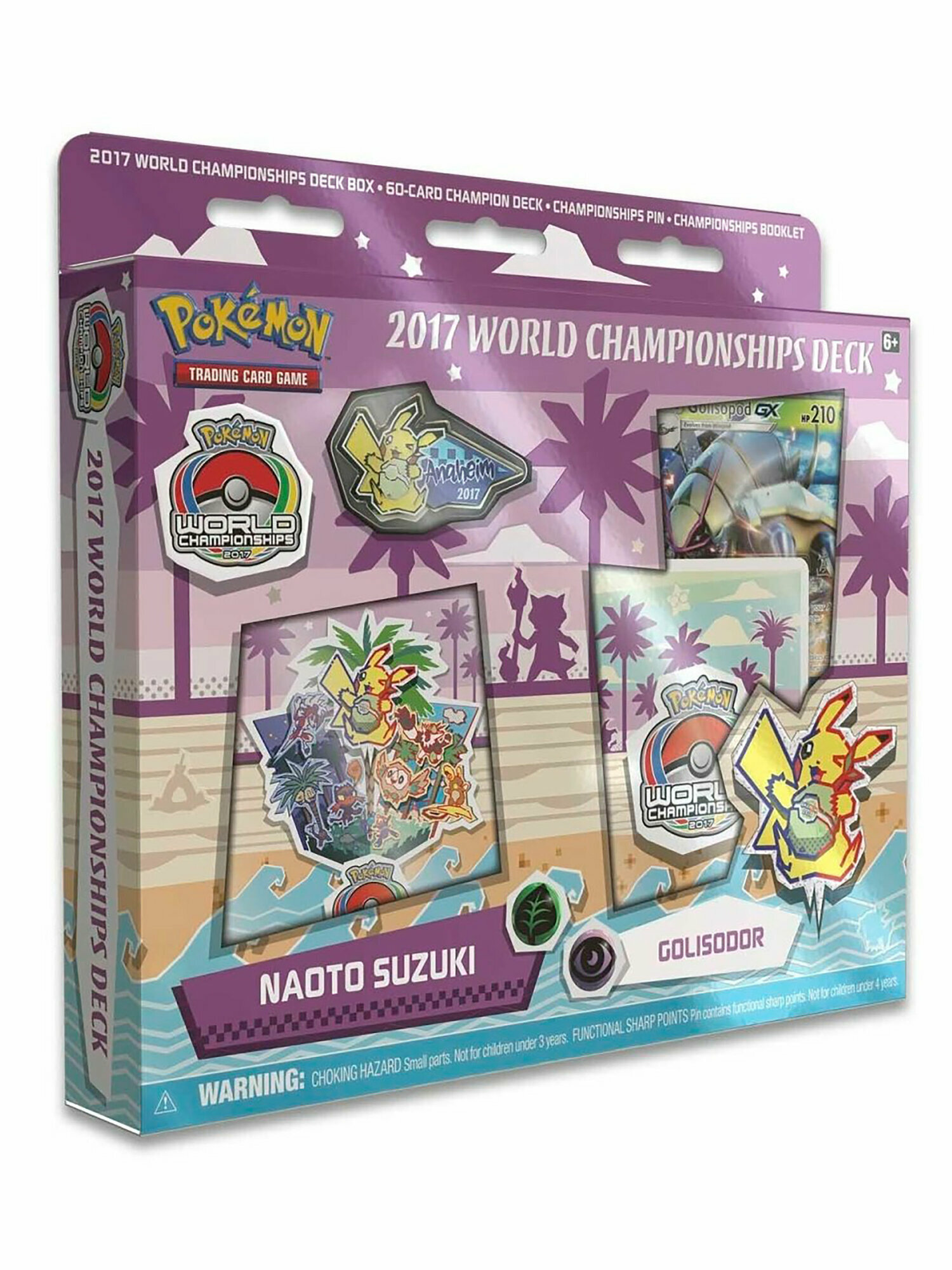 Покемон карты коллекционные: Колода Pokemon World Championship 2017 Naoto Suzuki - Golisodor, на английском