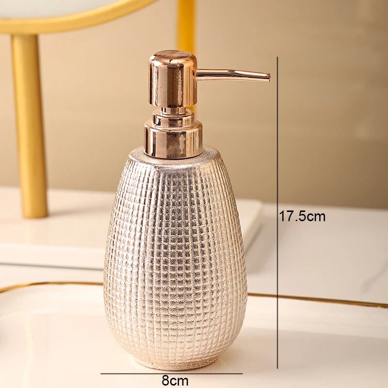 Керамический набор аксессуаров для ванной комнаты Lotion Bottle