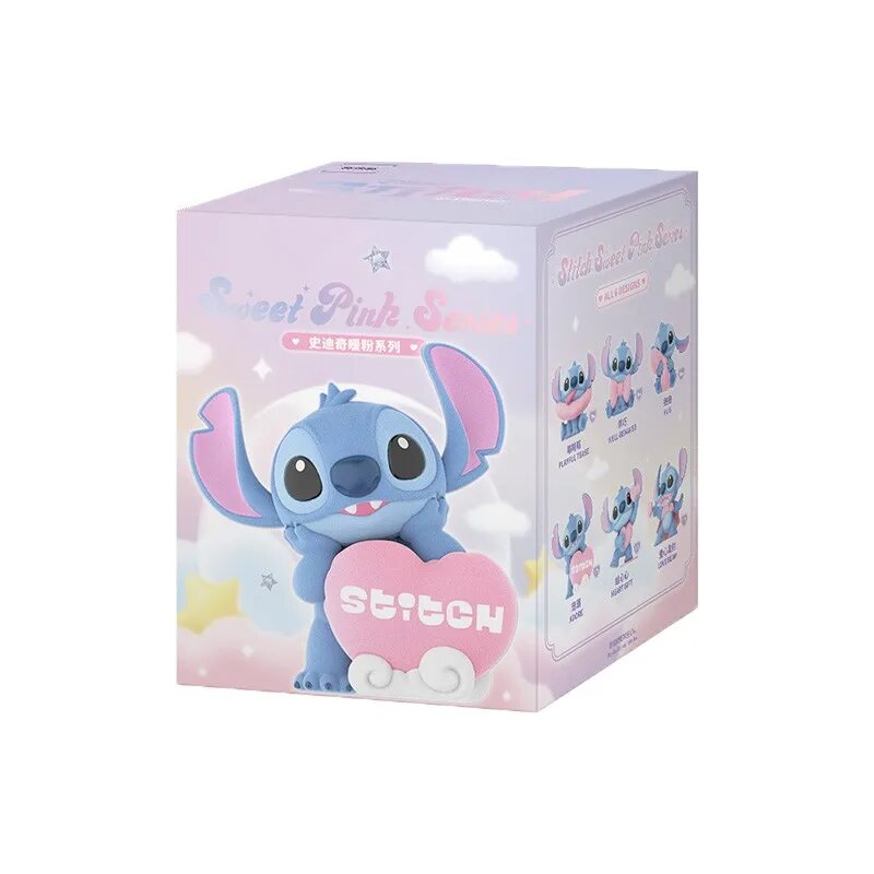 MINISO Disney Stitch Sweet Pink Series Фигурки 1PC Random Box