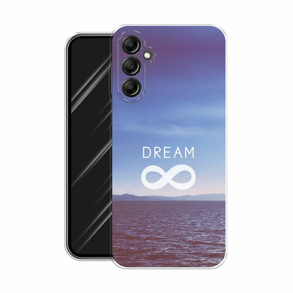 Чехол на Samsung Galaxy A15 / Самсунг А15 с принтом "Dream бесконечность" — фото 1