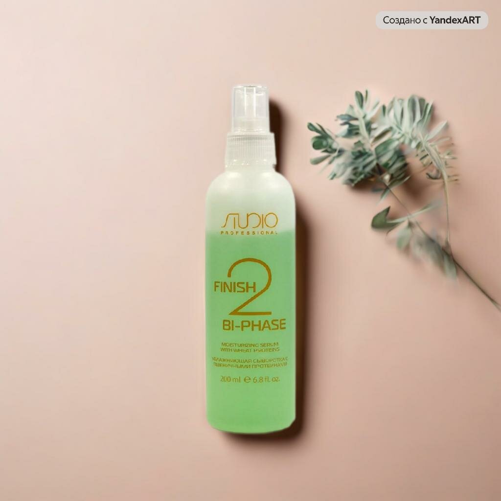 Увлажняющая сыворотка с пшеничными протеинами «Finish Bi-Phase», 200 мл