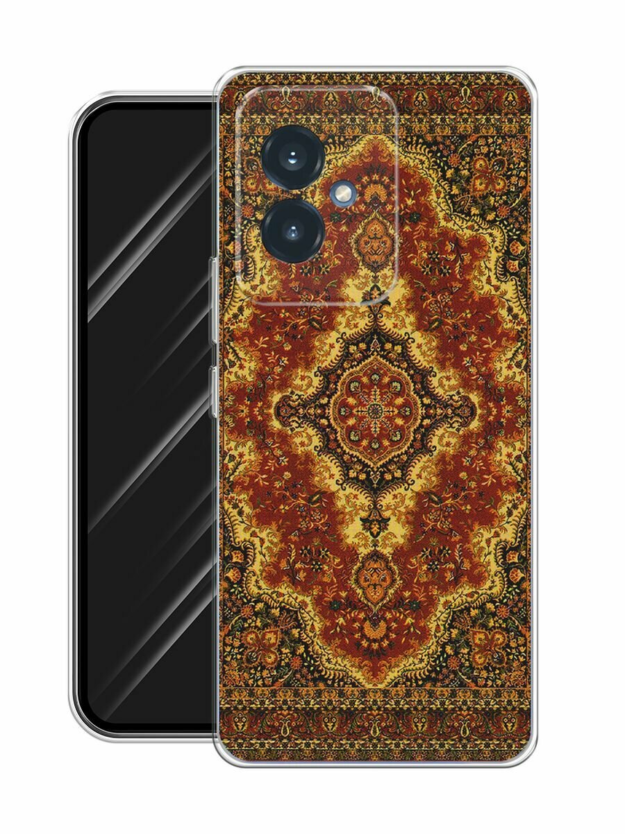 Силиконовый чехол на Honor 100 / Хонор 100 с принтом "Ковер" — фото 1