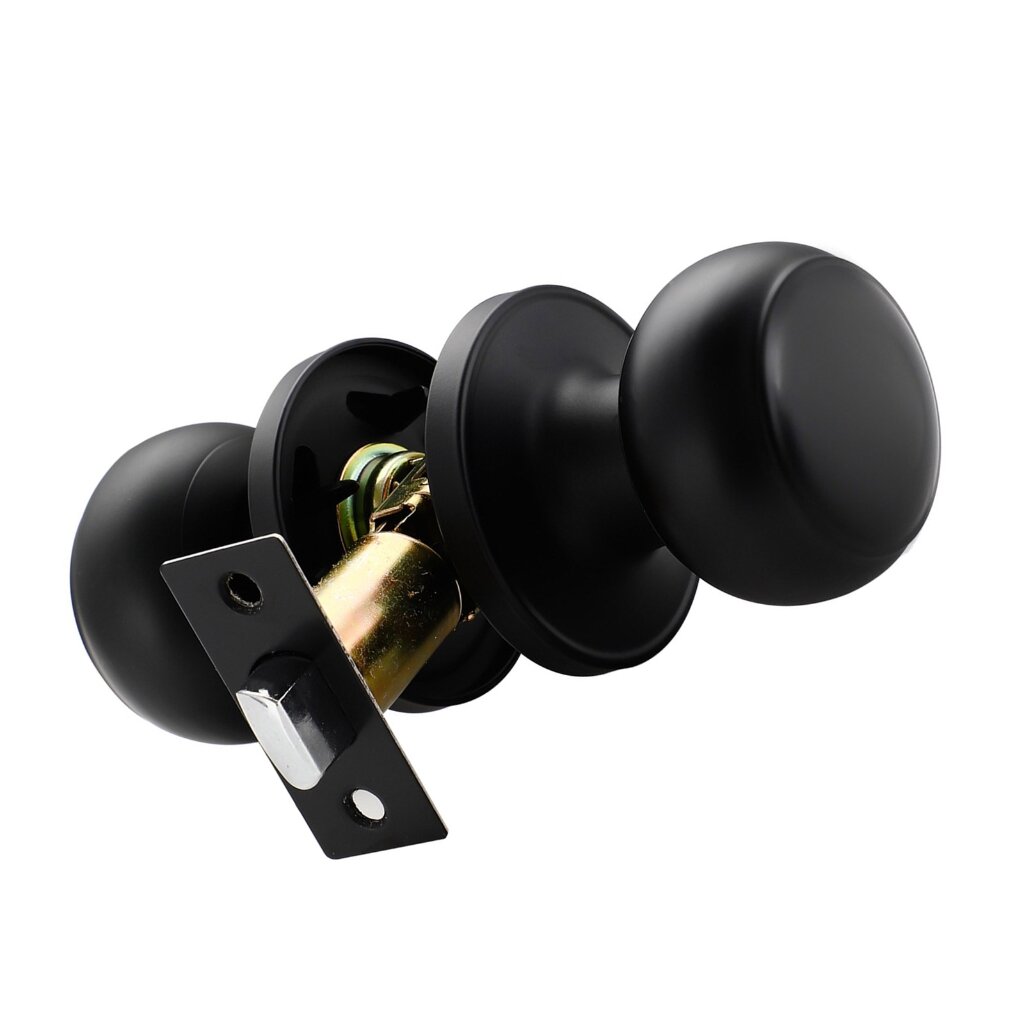 Комплект крепежа, Дверной замок со сферической ручкой из нержавеющей стали-канальный замок