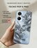 Чехол на Tecno Pop 6 pro / Техно Поп 6 Про с принтом "Два китайских дракона", пр...