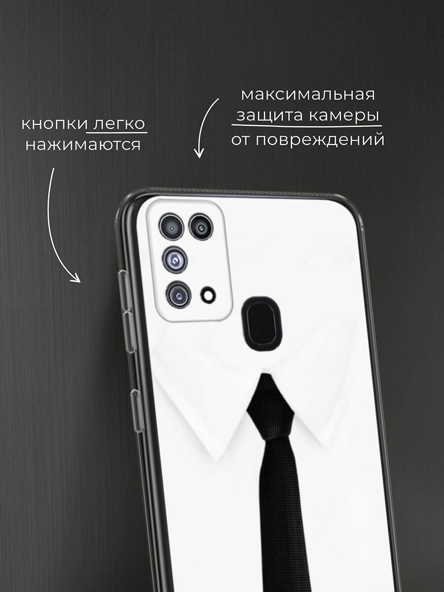 Чехол на Samsung Galaxy M31 / Самсунг Галакси М31 с принтом "Галстук" — фото 1