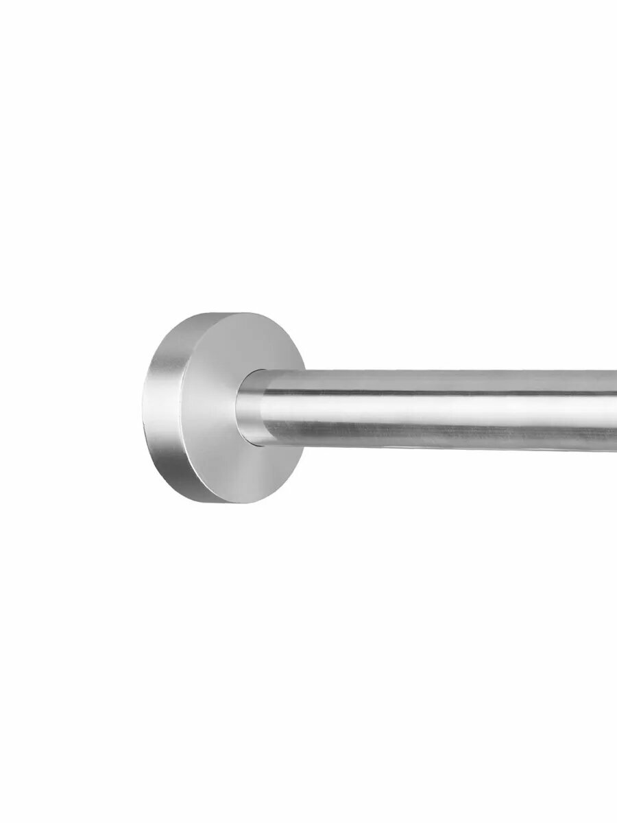 Карниз для ванной 80х170 см угловой хром