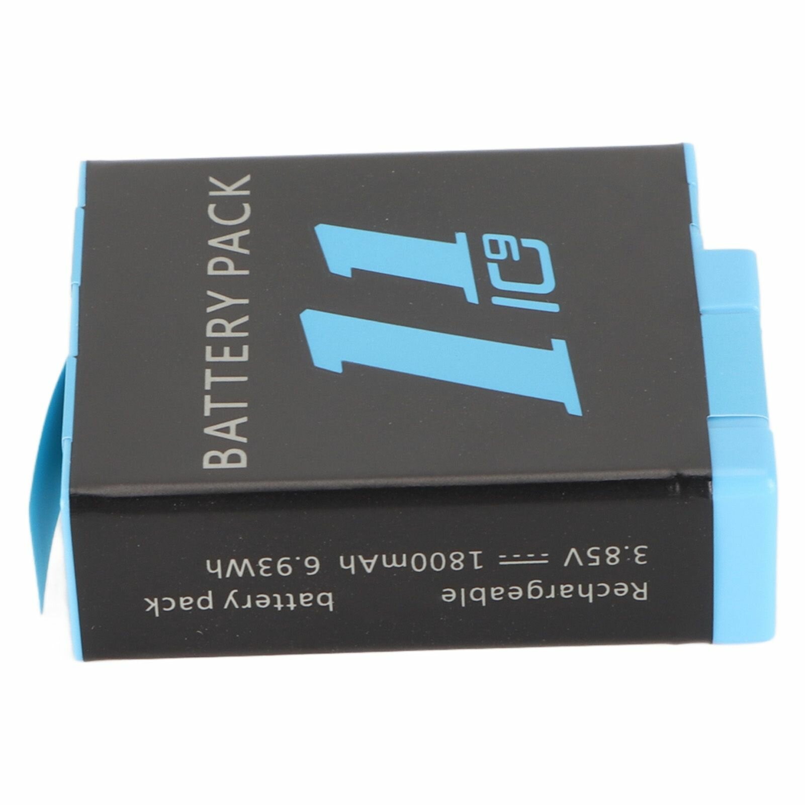 GoPro Hero 9/10/11 полностью декодируемый литий-ионный аккумулятор емкостью 1800 мАч с чистой батареей