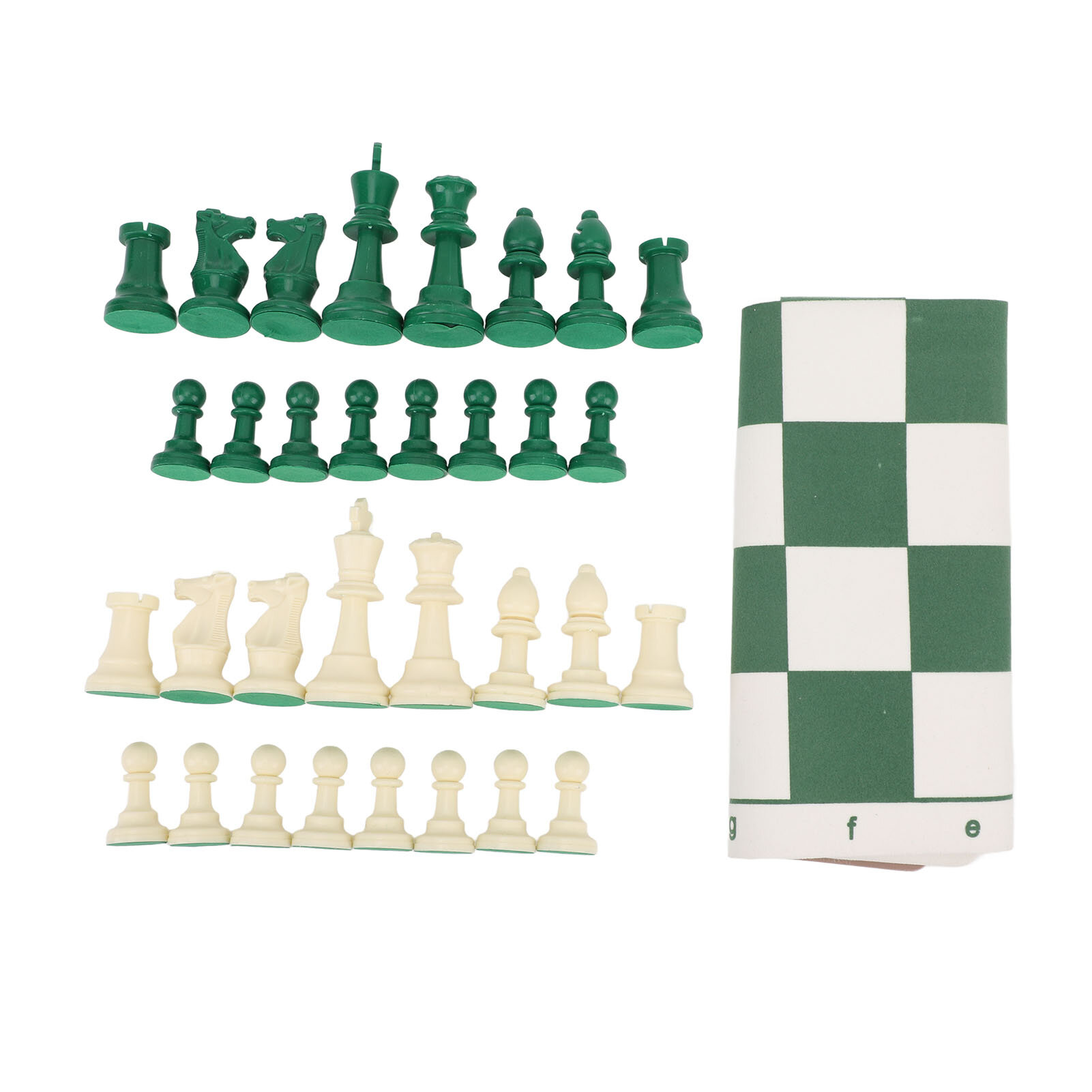 Шахматный набор из искусственной кожи, портативная шахматная доска стандартного размера, международная настольная игра для детей и взрослых, для дома и путешествий.