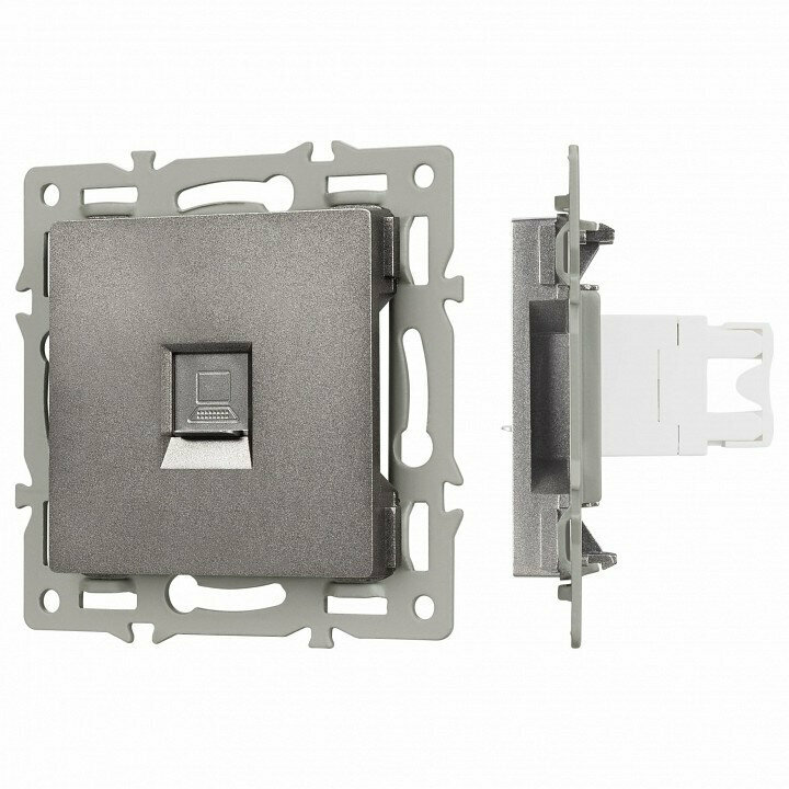 Розетка Ethernet RJ-45 и со шторками, без рамки Arlight SCT 045335