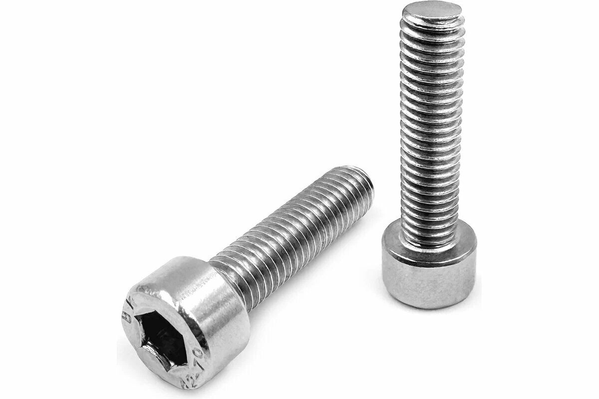 KREPFIELD винт нержавеющий цилиндр. головка M8x20 DIN912 A2, вн. шестигр. резьба, 10 шт