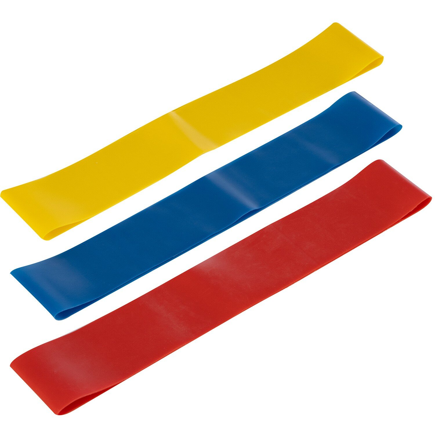 Набор эластичных лент для фитнеса 3 шт для тренировок дома и растяжки