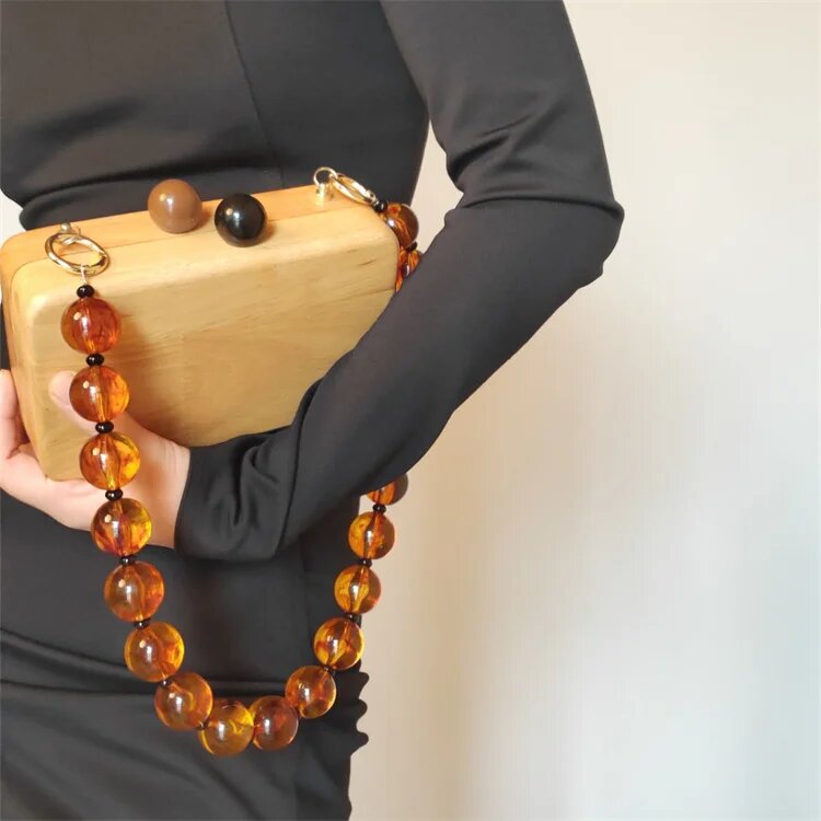 Китайский стиль, полимерные бусины, цепочка для сумок, ремешок для женских сумок, пластиковые звенья