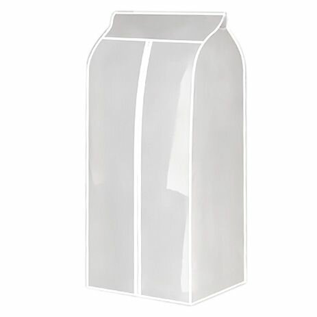 Чехол для одежды, полупрозрачная безопасная пылезащитная подвесная сумка для хранения одежды PEVA для дома