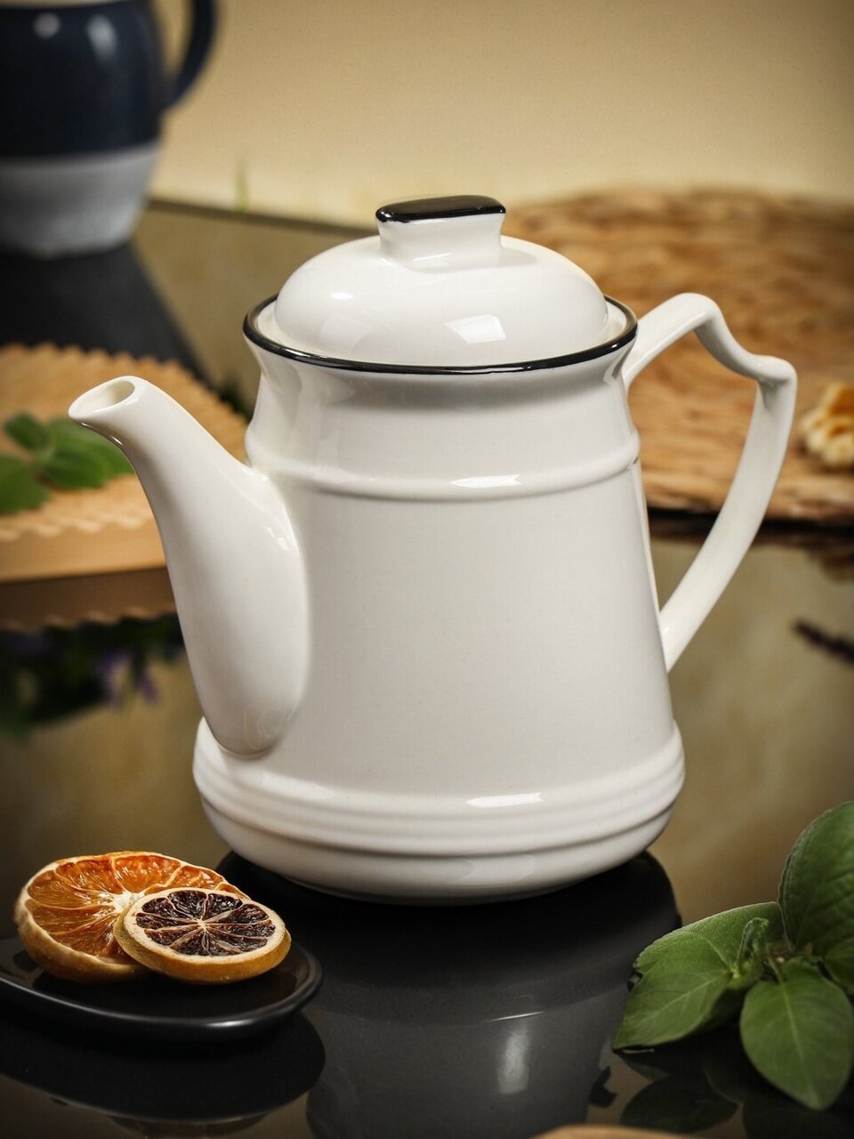 Чайник заварочный 750 мл керамика