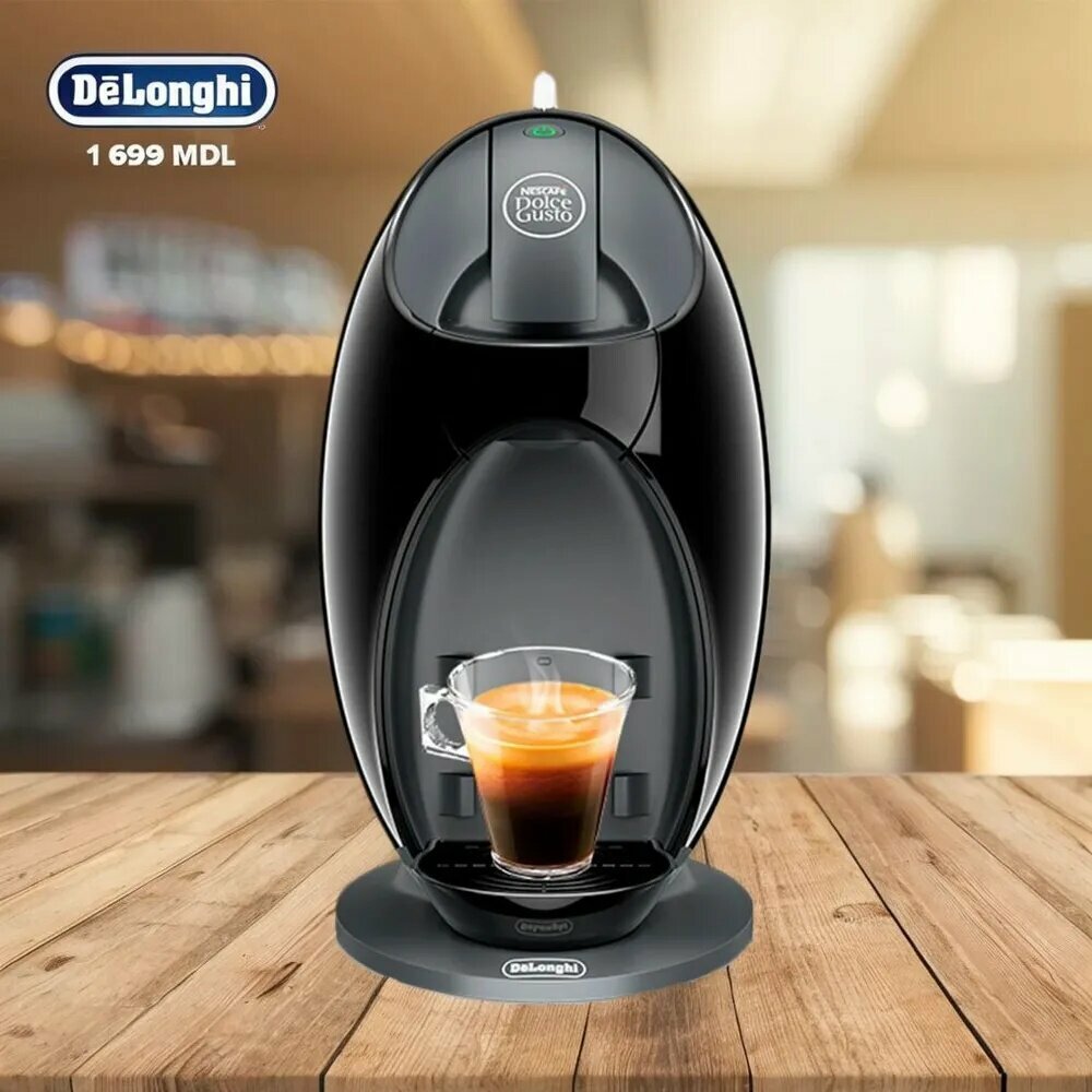 Nescafe Dolce Gusto Капсульная кофемашина DeLonghi EDG250. B Jovia, черный