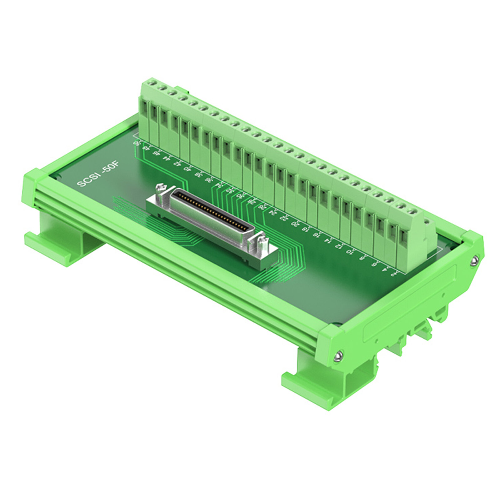 Блок терморегуляторов SCSI быстрая установка на рейки CN14/20/26/36/50/68/100Р