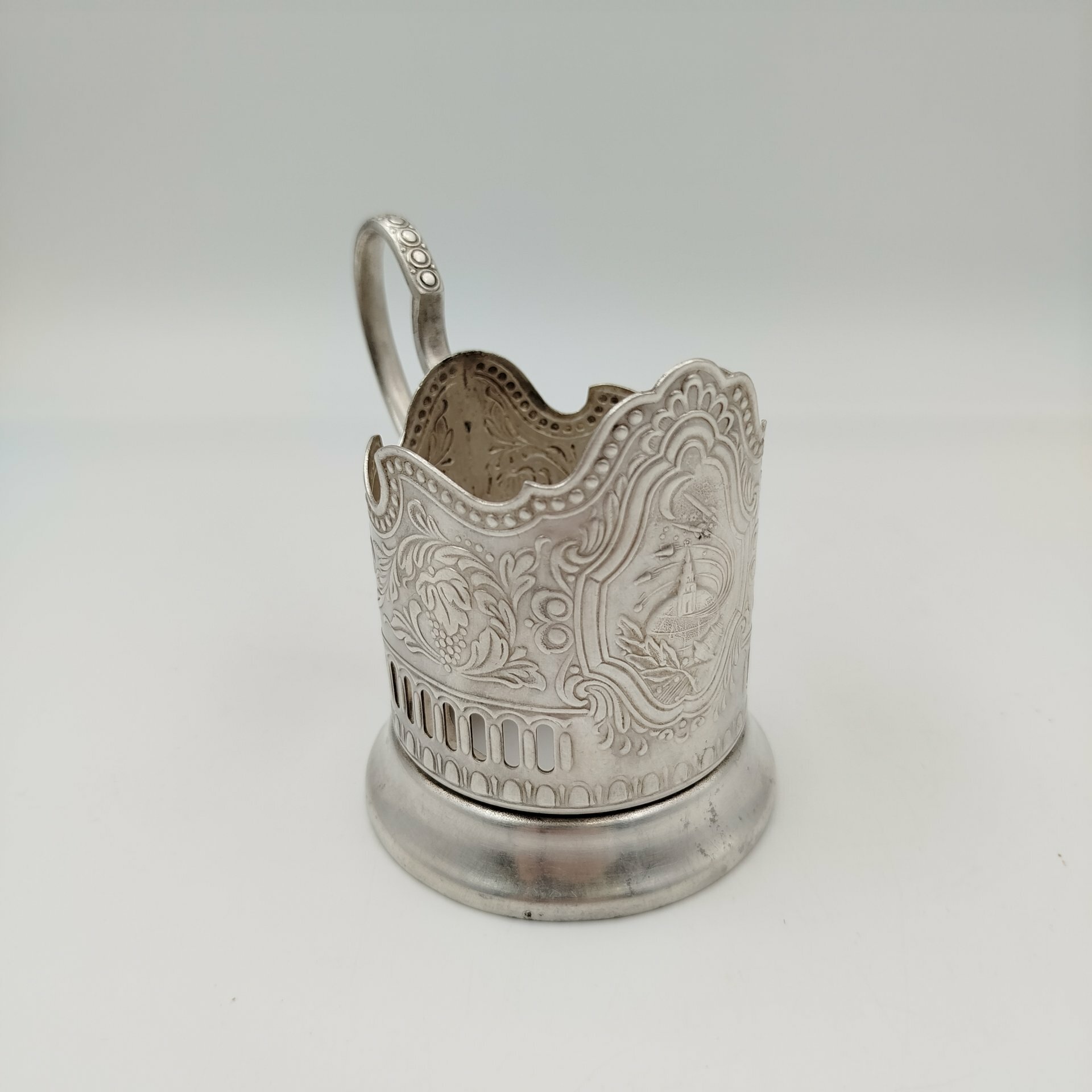 Подстаканник "Советский космос", мНЦ (медь-никель-цинк)