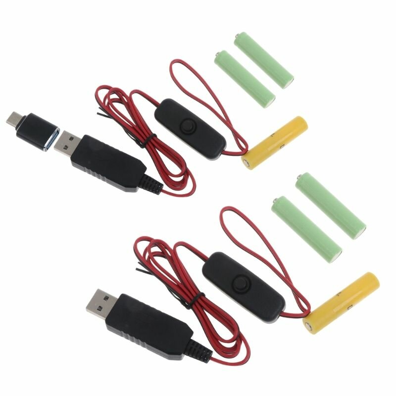 4.5V Промежуточный переключатель AAA7) Линия удаления - USB