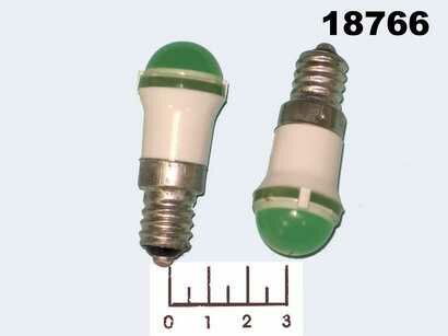 Лампа светодиодная 220V зеленая LED СКЛ9-Л-2-220