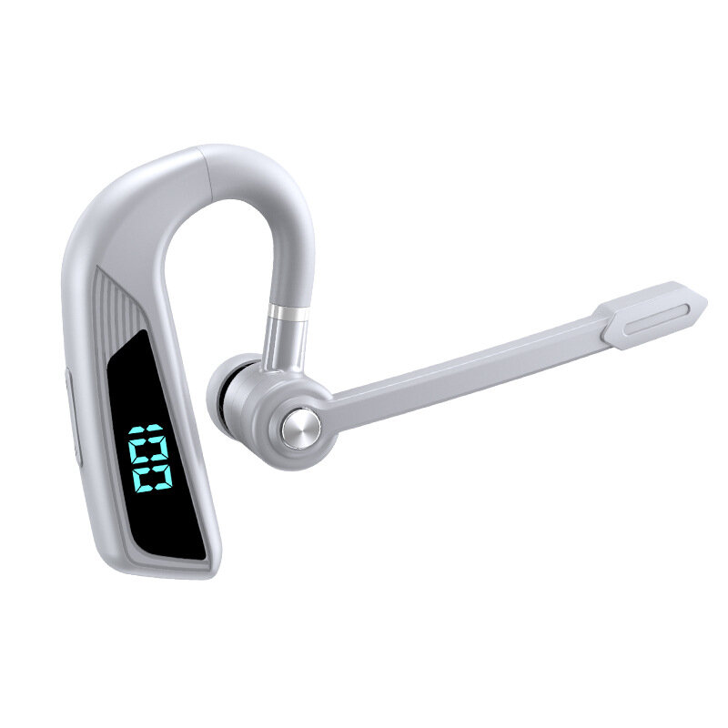 V16 True Wireless Bluetooth Наушники с цифровым дисплеем, Белый - Шумоподавление для вождения и спорта
