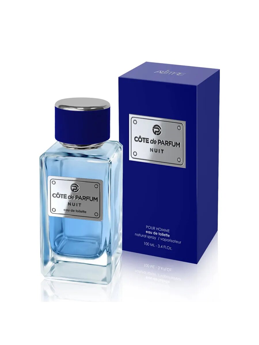 Парфюмерная вода Поли Парфюм Cote De Parfum NUIT 100ml (аромат Blue Label) для мужчин