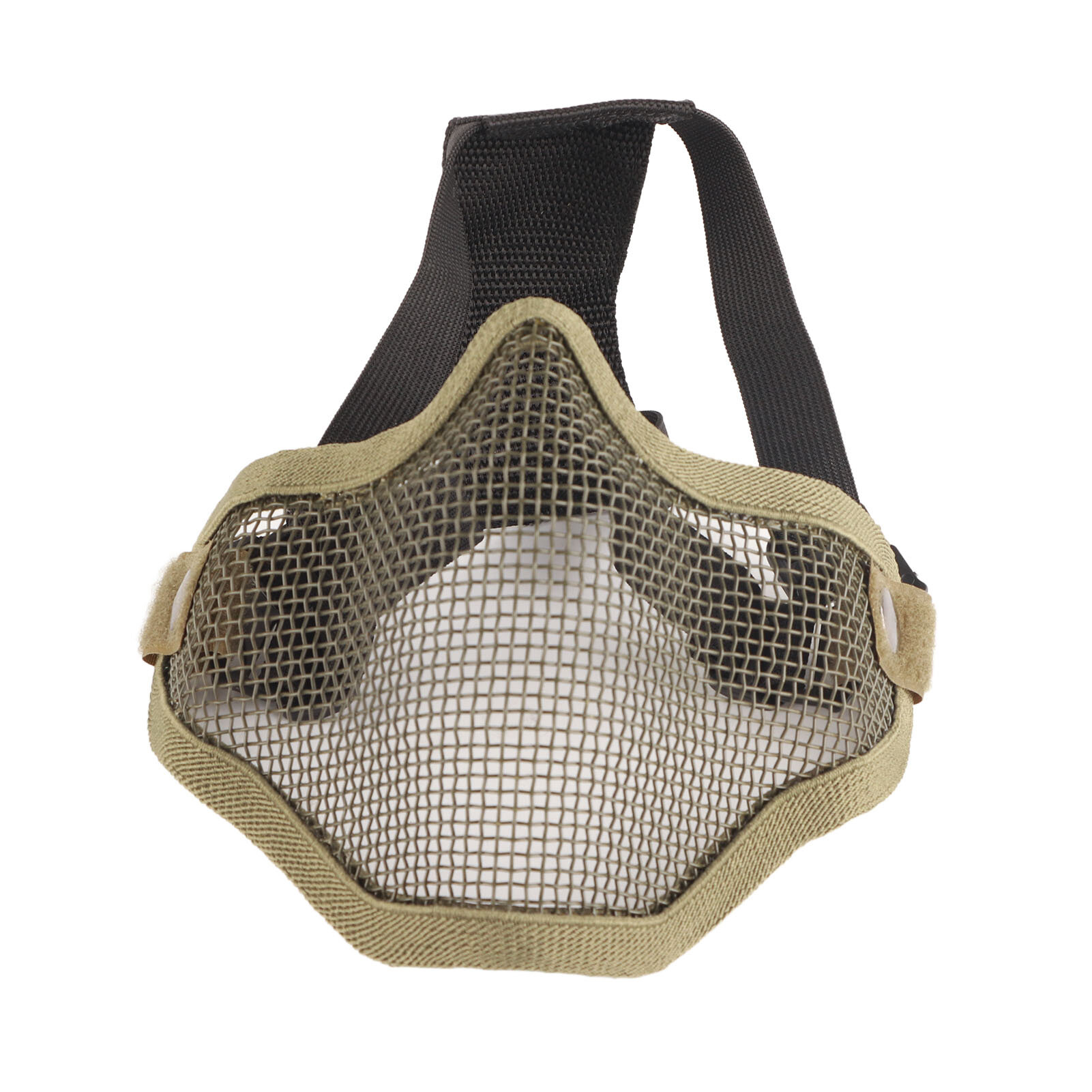 Наполовину Защитная Маска Для Лица Из Стальной Сетки Классного Дизайна 54-62 см, Головной Убор для Активного Отдыха, Зеленый