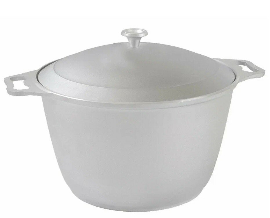 Кастрюля Kukmara К100, алюминиевая, литая, с толстым дном, 10 л