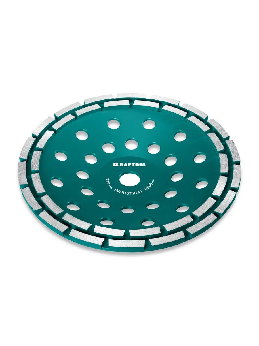 Double d 230 мм, двухрядная алмазная чашка, INDUSTRIAL