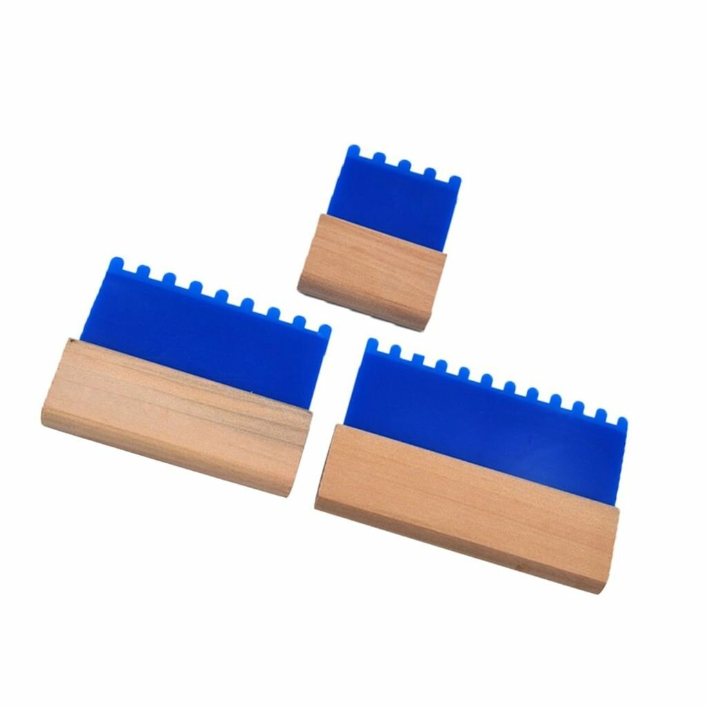Набор малярных гребней для декора стен