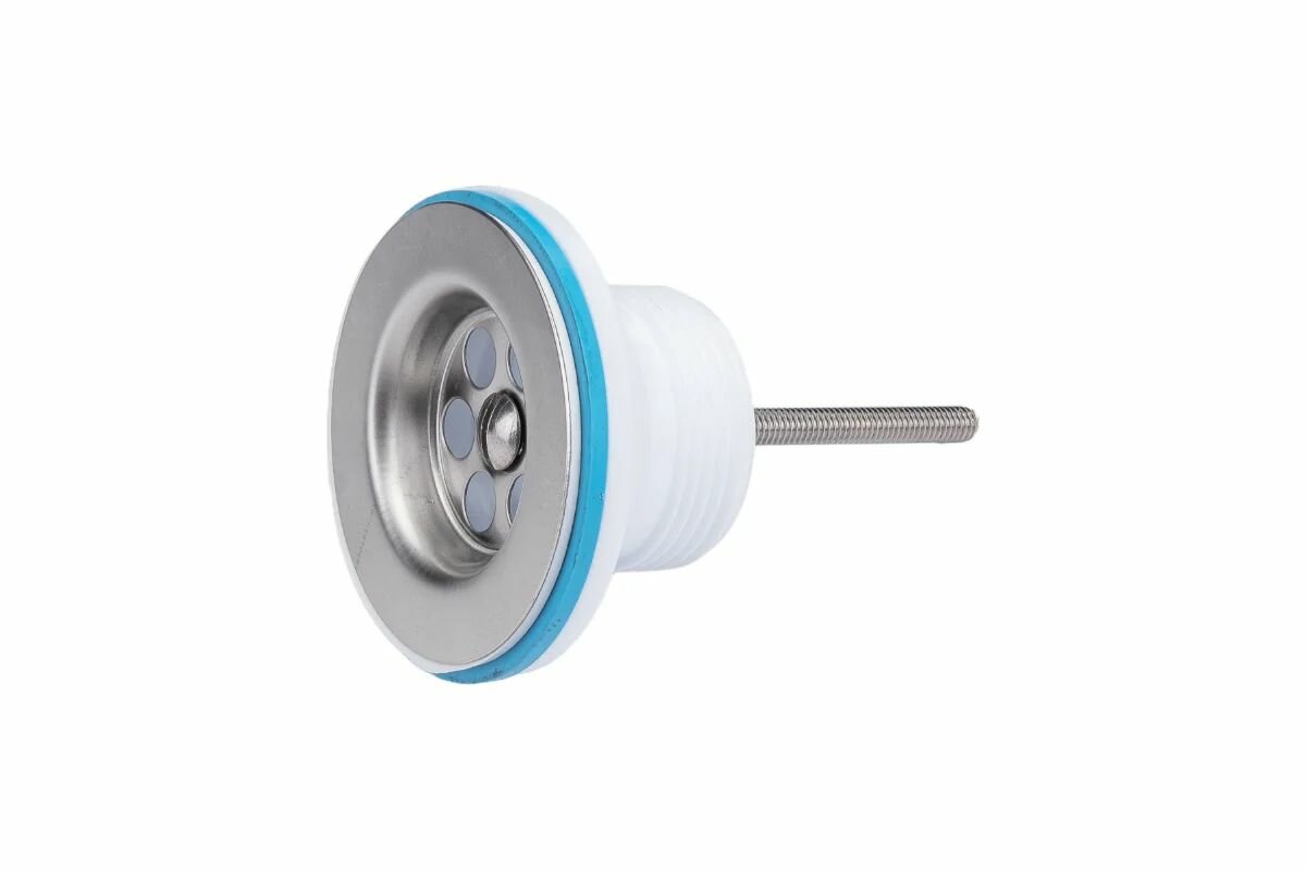 Выпуск для сифона раковин/умывальников, 1 1/4", с нержавеющей сеткой