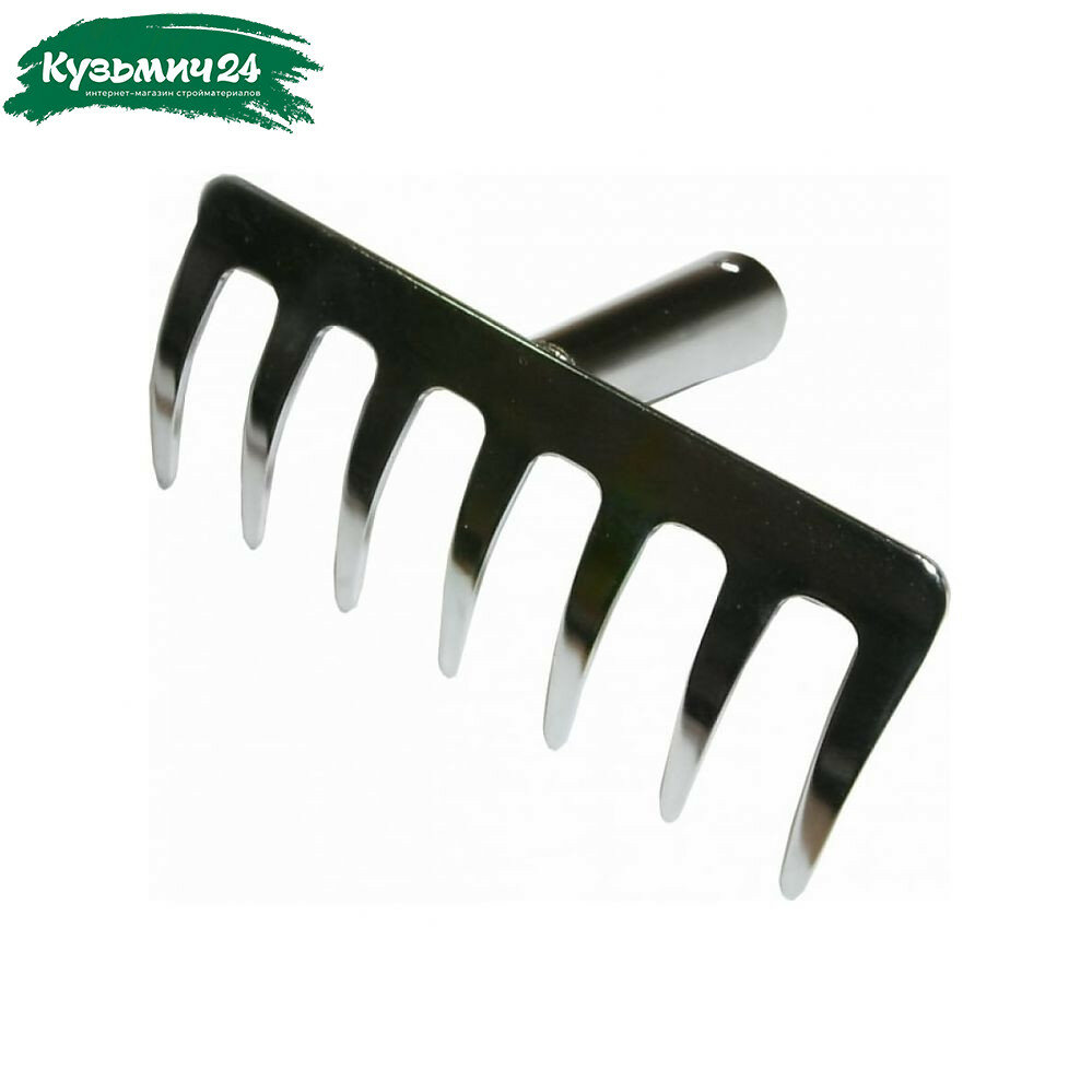 Грабли SKRAB мини 7 зубьев нержавеющие, без рукоятки 28075