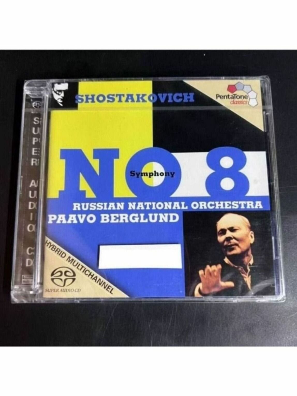 Музыка SACD Shostakovich, Russian National Orchestra, Paavo Berglund - Symphony No 8, Новый,