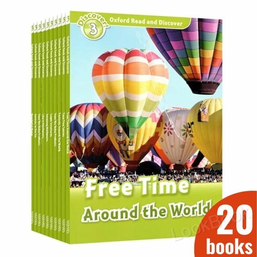 Oxford Read And Discover level 3, набор из 20 книг на английском языке, TheBookCorner66 Khanduri Kamini