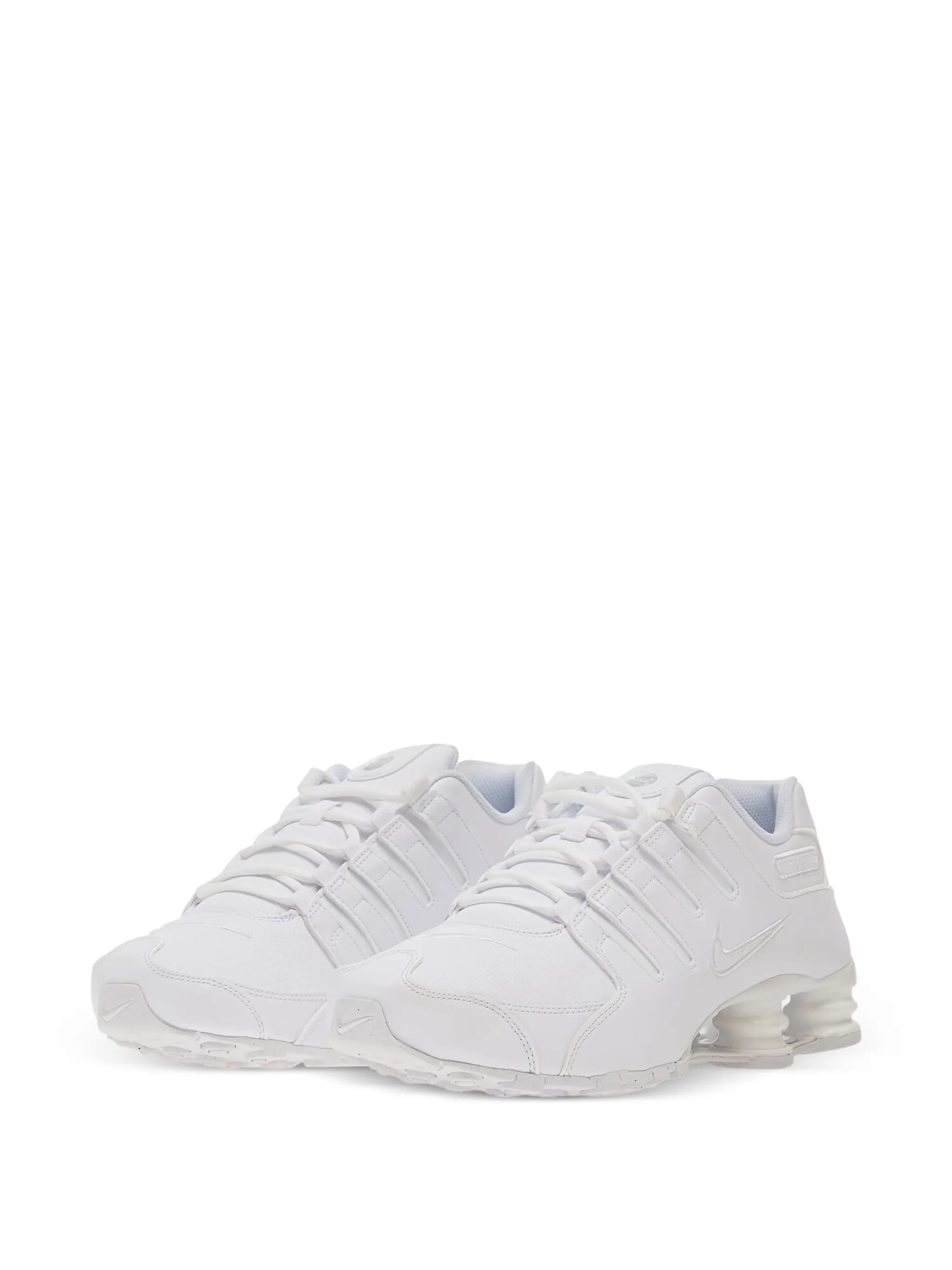 Кроссовки NIKE Shox Nz, размер 8 US, бежевый/белый — фото 1