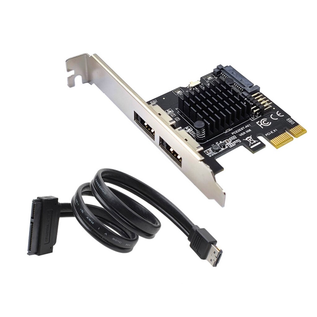Карта расширения pci e для питания USB-карты расширения eSATA Слот PCI-Express x1