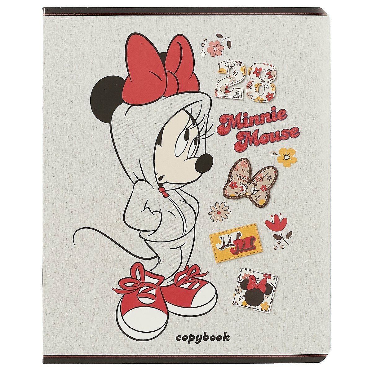 Тетрадь в клетку Hatber, "Микки Маус", 18 листов, в ассортименте