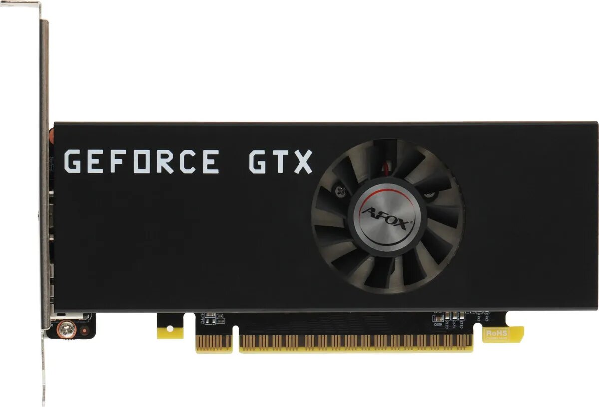 AF1050-4096D5L4 / Видеокарта AFOX NVIDIA GeForce GTX 1050 AF1050-4096D5L4 4ГБ GDDR5, Ret