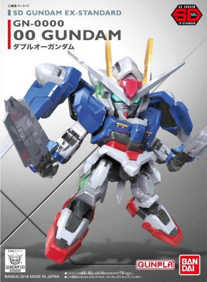 Bandai Q Версия SDEX SD EX Gundam Модель Красный Еретик Дух Ветра 00 Летающее Крыло Единорог Удар Свободы Gundam